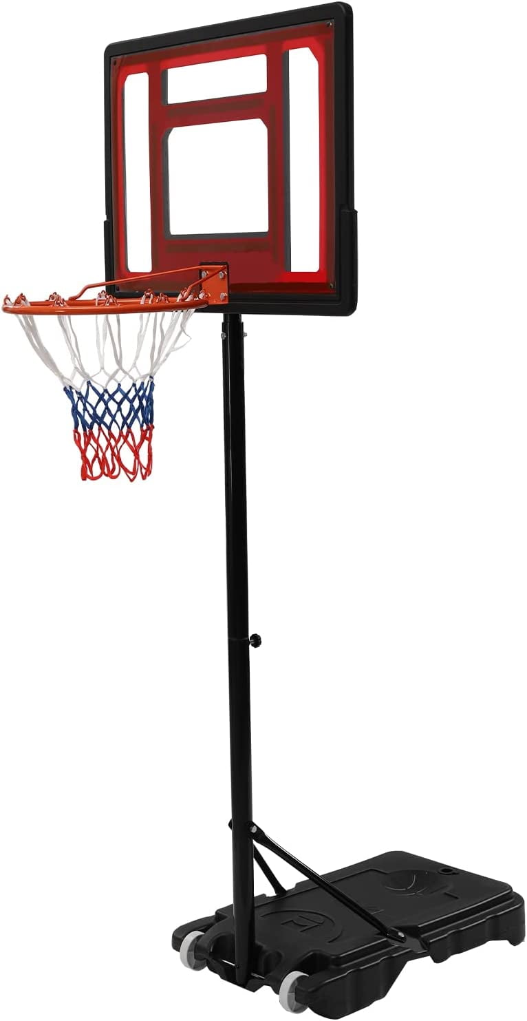 Miumaeov Portable Teenager Outdoor Basketball Stand Adjustable Youth ...