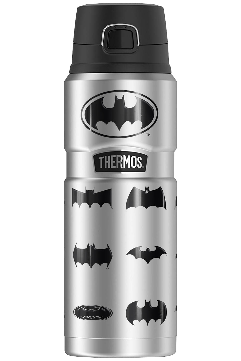 Batman Batman Logos THERMOS STAINLESS KING Stainless Steel Drink Bottle ...