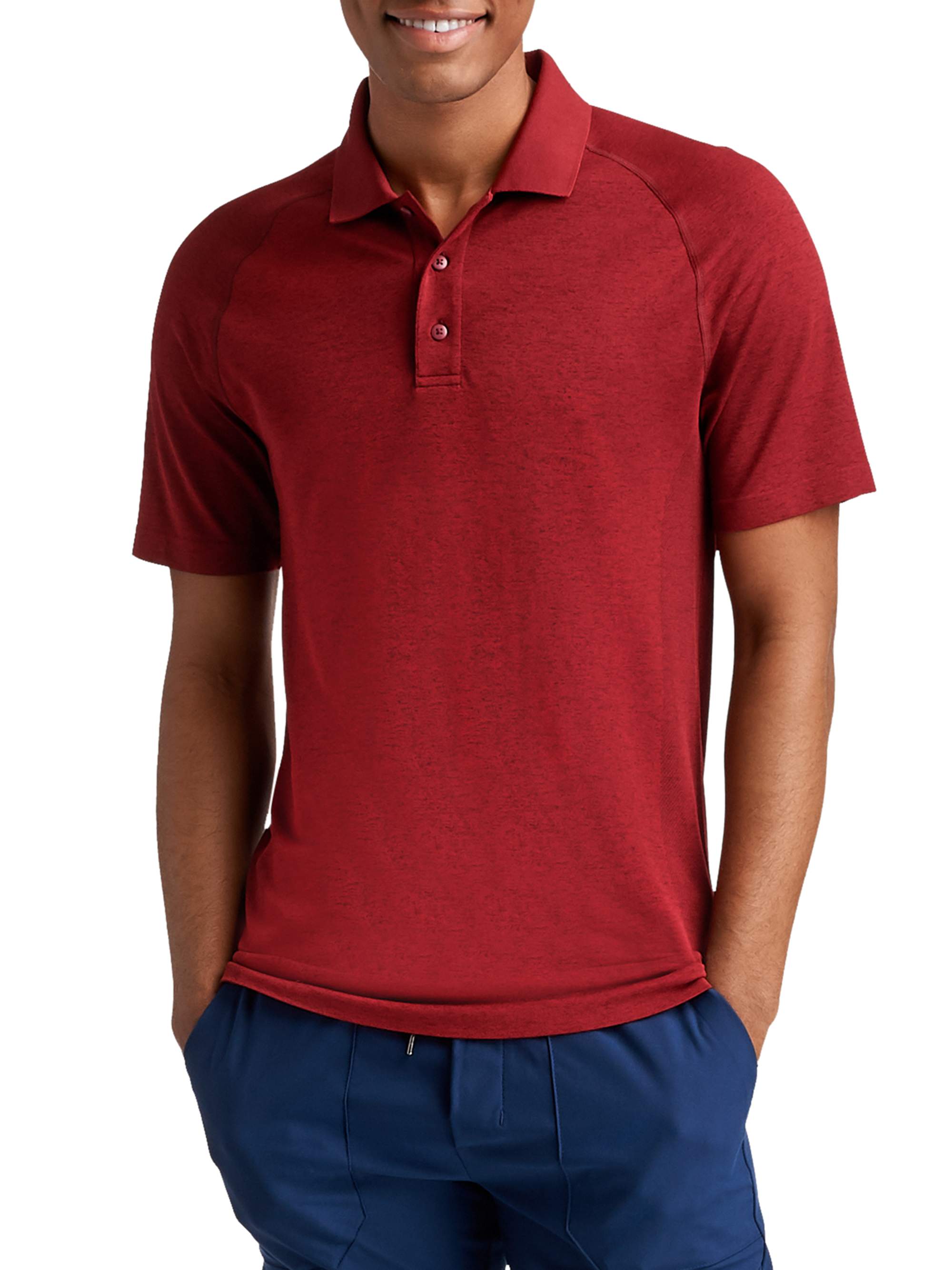 Russell Men's and Big Men's Active Polo, up to 2XL - Walmart.com