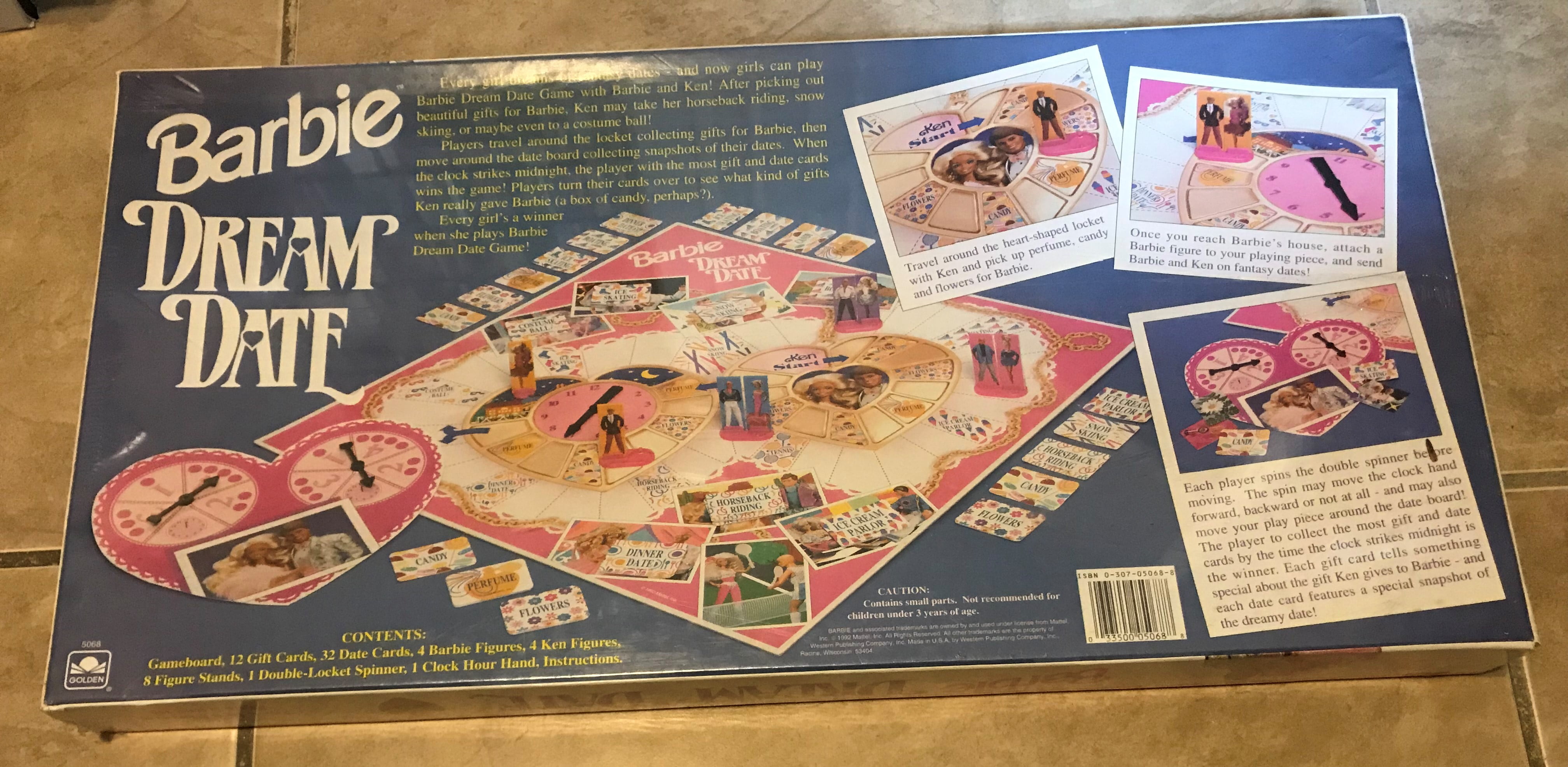 Barbie Mystery Date Game