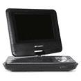 Emerson EPD-7001 7-Inch Portable DVD Player, Composite AV, Built-in ...
