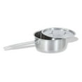 CRESTWARE Stainless Steel Saute Pan with Lid - Walmart.com