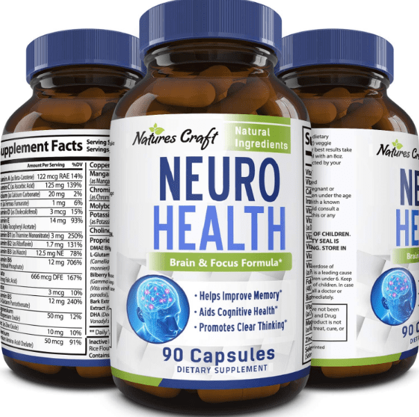Natures Craft's Mind Enhancement Supplement Natural Nootropic Pills for ...