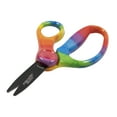Fiskars 5" Pointed Kids Scissor Ages 4-7, Rainbow - Walmart.com