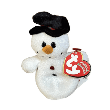 Ty Beanie Baby Plush Toy: Snowball the Snowman - Perfect for Christmas ...