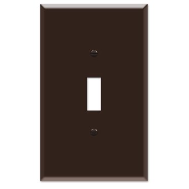 Enerlites Triple Toggle Light Switch Plate, 3-Gang, Thermoplastic, UL ...