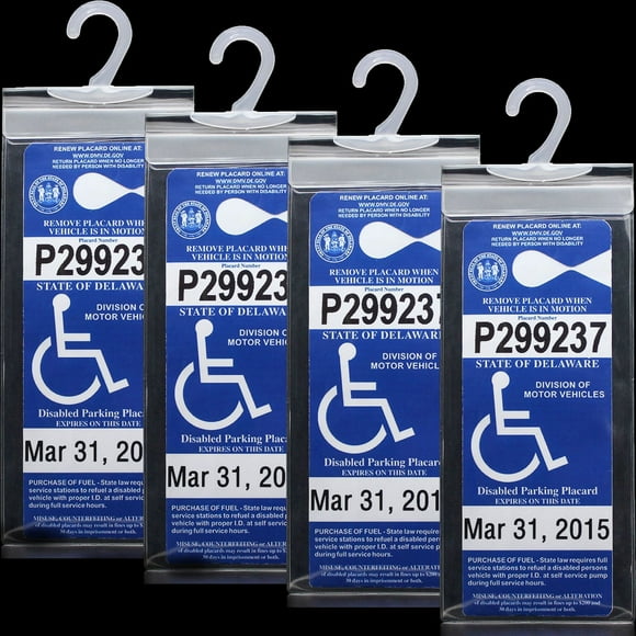 Handicap Placard Sleeve