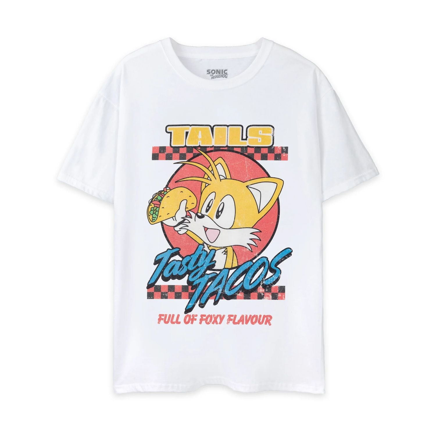 Click here for Sonic The Hedgehog Adult Tasty Tacos T-Shirt S prices