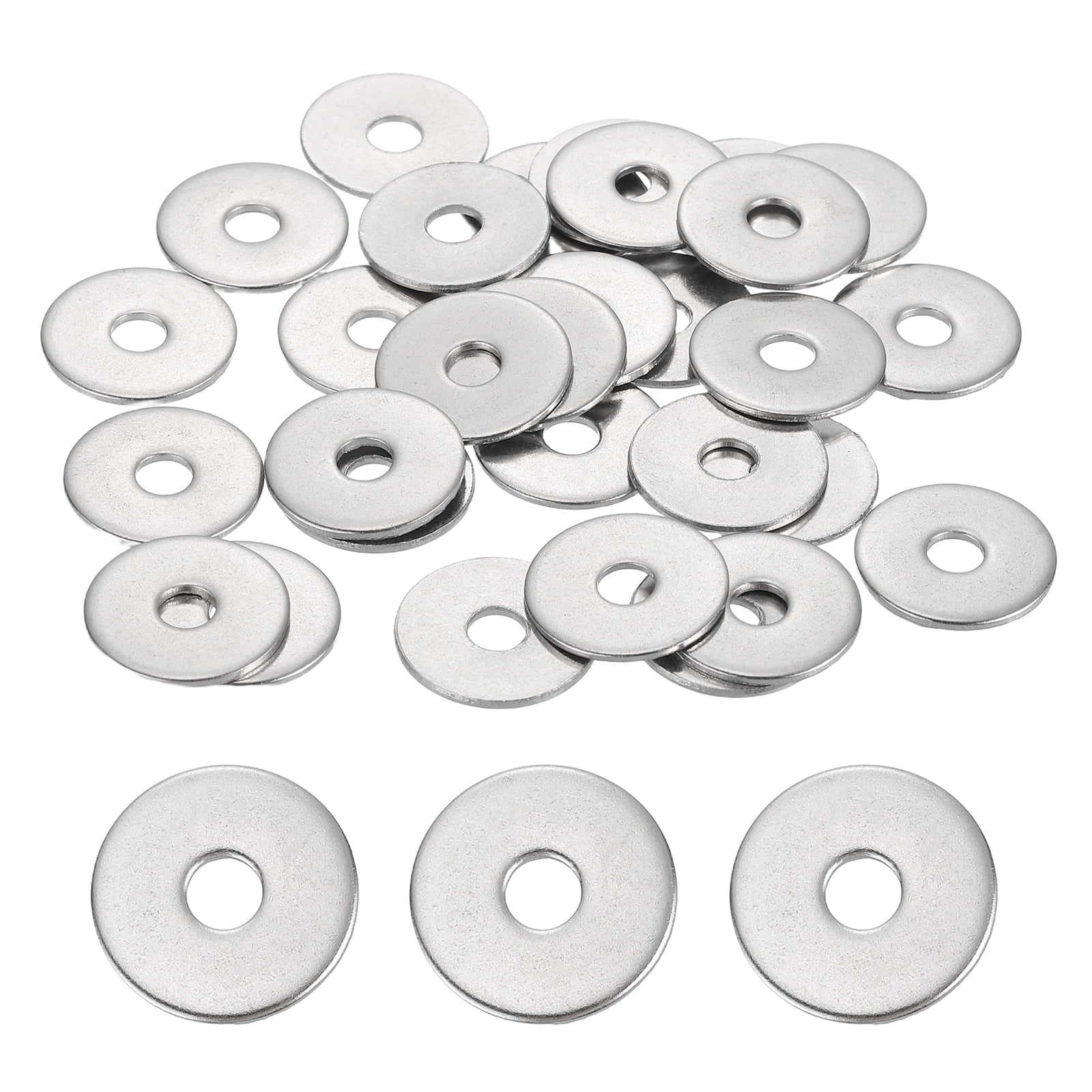 Click here for Unique Bargains 80 Pcs M4 304 Stainless Steel Flat... prices