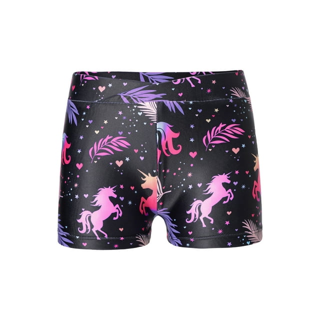 Yeahdor Kids Girls Sports Dance Shorts Ballet Gymnastics Booty Shorts ...