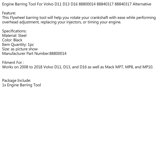 Motor Genic Engine Barring Tool For Volvo D11 D13 D16 88800014 88840317 ...