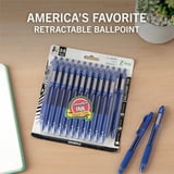 Z-Grip Comfort Retractable Ballpoint Pen, 1.0mm, Blue Ink, 24 Pack ...