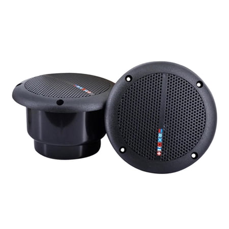 Loudspeakers IP65 Waterproof Wall/Ceiling Mount Radio Speakers Black ...
