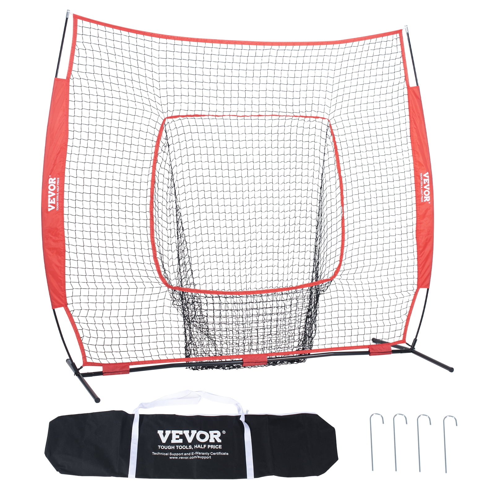 Click here for Vevor 7x7 Ft Baseball Softball Practice Net  Porta... prices