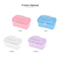 Storage Case,With Handle Clear Box Watercolor Oil Box With Handle Art ...