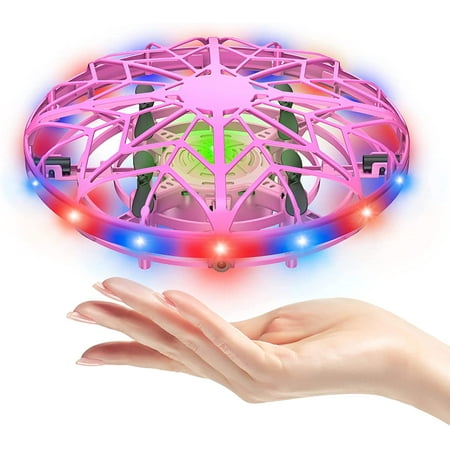 Mini Drone Flying Toy Hand Operated Drones for Kids or Adults -UFO ...