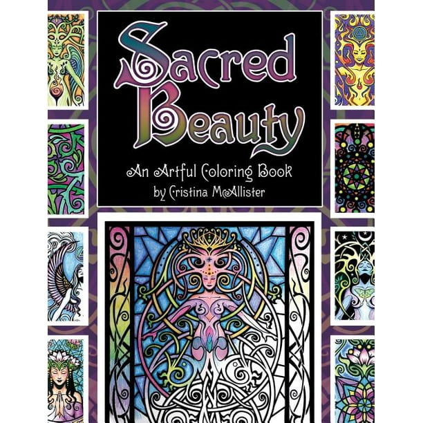 Sacred Beauty : An Artful Coloring Book (Paperback) - Walmart.com