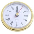 36MM Clock Insert Quartz Clock Inserts Plastic And Metal Transparent ...