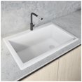 Ruvati Rvg1033 Epigranite 33" Undermount Single Basin Granite Composite ...