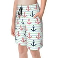 PAYOHTO Stripes and Anchors Boys Swim Trunks Quick Dry Beach ...
