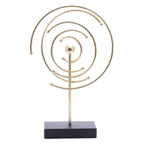 LuxenHome Gold Abstract Spiral Tabletop Decor - Walmart.com