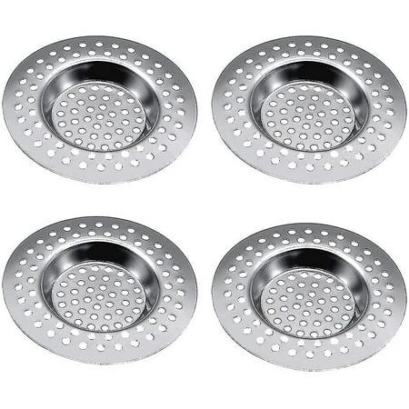 SHTUUYINGG 4 Piece Kitchen Sink Stopper Strainer Stainless Steel ...
