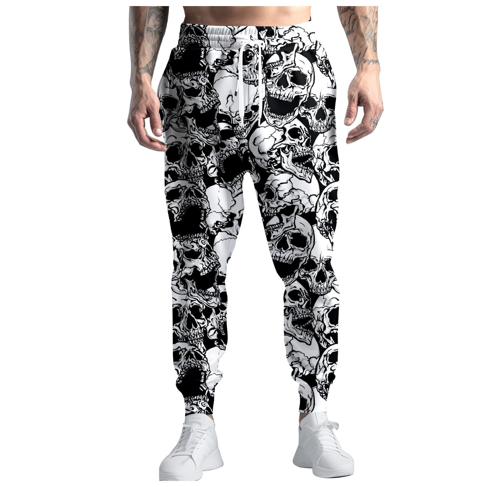 Click here for Linyuppp Mens Casual Pants 80s Joggers Running Pan... prices