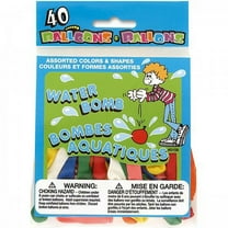 Unique Industries Water Balloons, Assorted Colors, 200ct, Natural ...