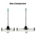 UBesGoo Rolling Magnetic Sweeper with Wheels, 30Lbs 36-inch Large ...