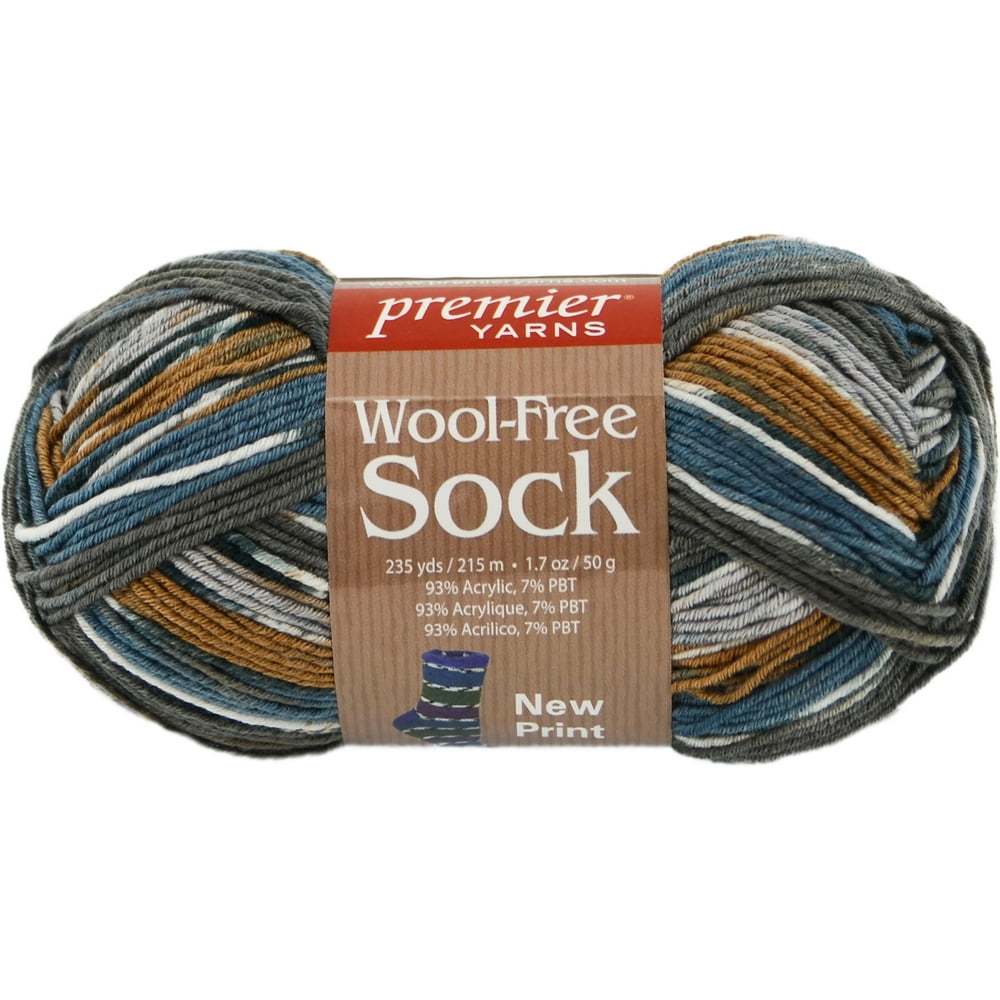 Wool-Free Sock Yarn-Neutral - Walmart.com - Walmart.com