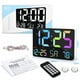 Digital Wall Clocks Large Numbers Display, 11.4"Digital Alarm Clock ...
