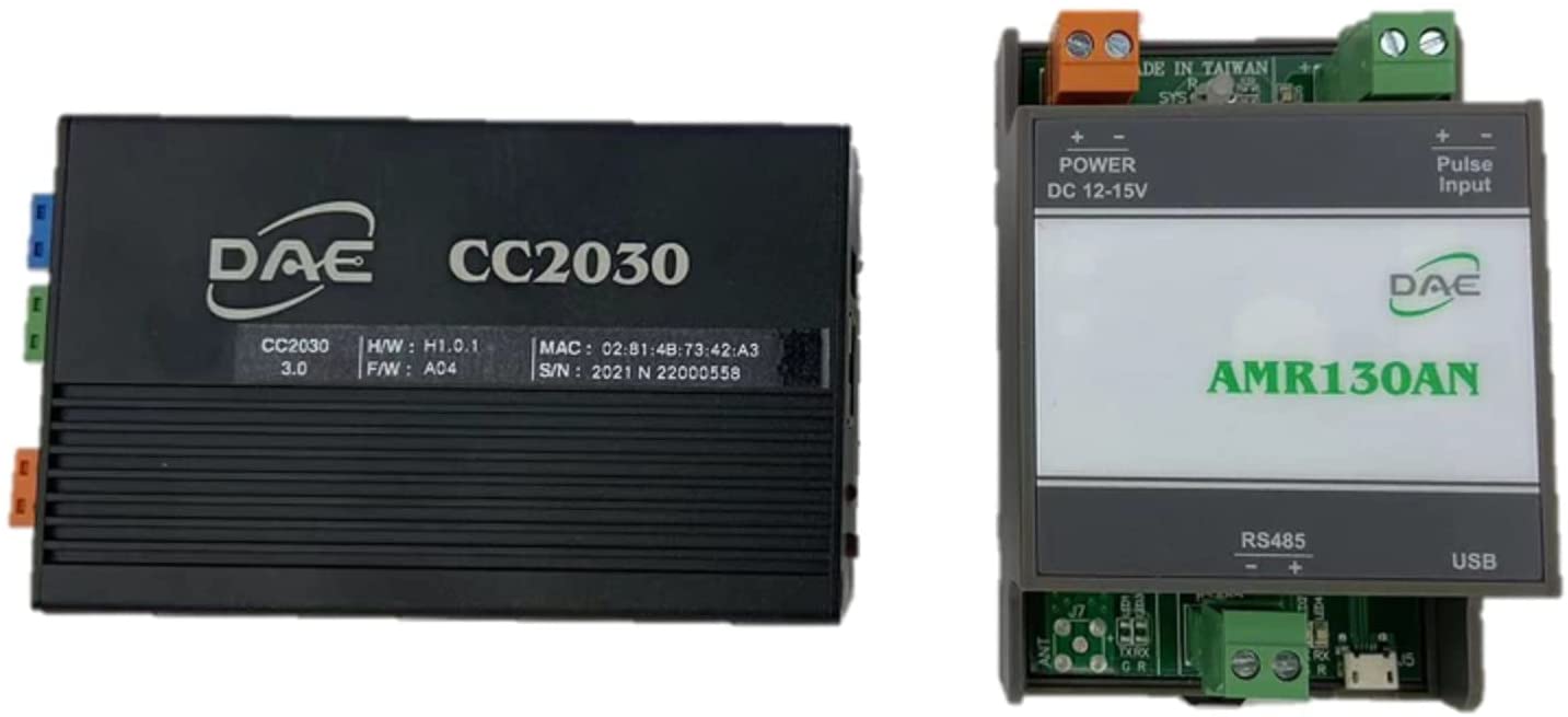 DAE CC2030 KIT+AMR130AN KIT to read 1 Water Meter by PC, Cell Phone ...