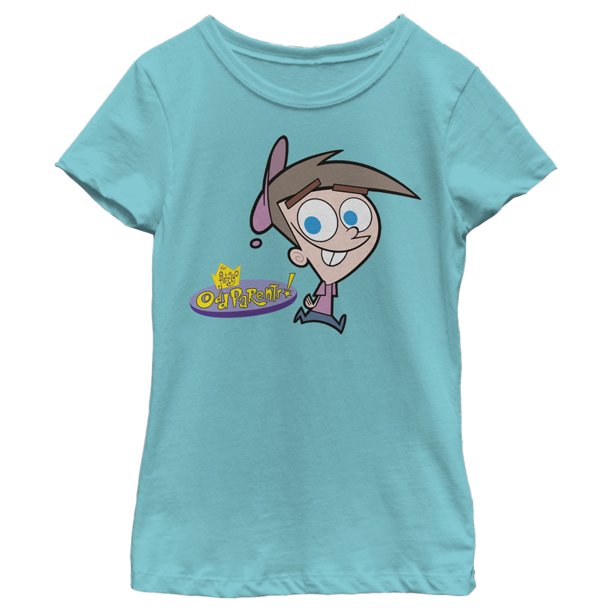 Girl's The Fairly OddParents Timmy Turner Classic Logo Graphic Tee ...