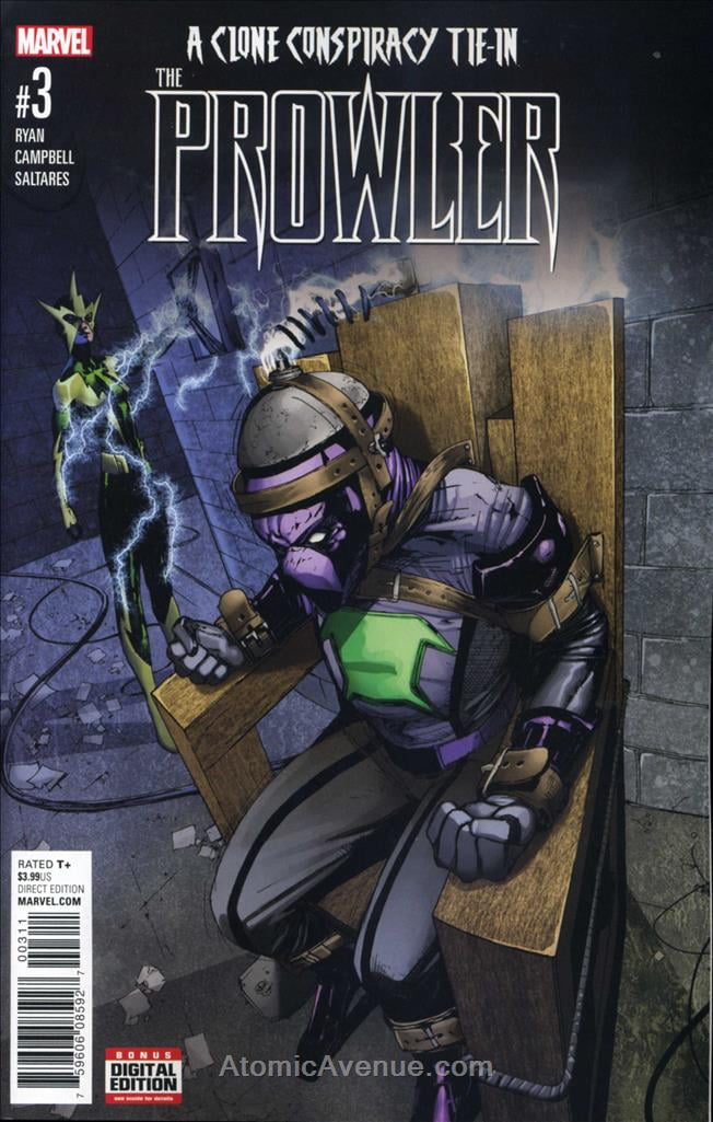 Prowler (Marvel, 2nd Series) #3 VF ; Marvel Comic Book - Walmart.com