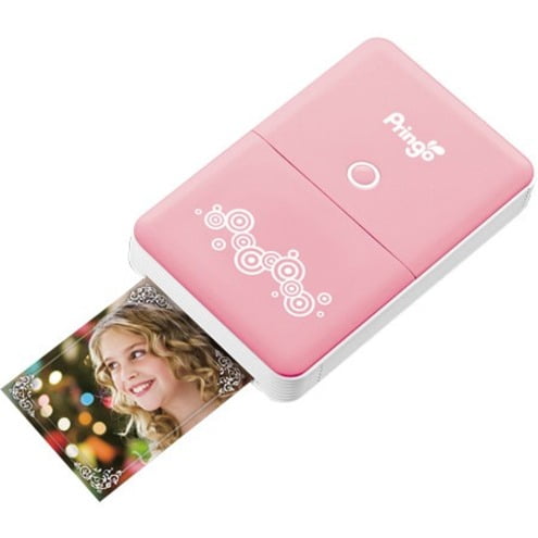 Pink Computer Printer