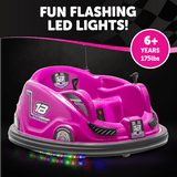 Flybar 12V Battery Powered Bumper Car XL Ride on, 2 Seater, Ages 6+ up ...