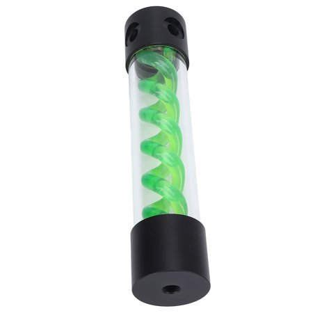 PC Reservoir, 4 Holes 255mm/10.0in Length Acrylic Plastic Material Open ...