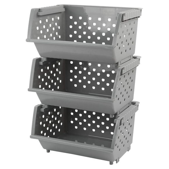 Stacking Bins Open Front