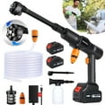 Pepwell Cordless Portable Pressure Washer, 870 PSI Brushless Electric ...