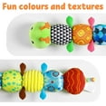 BUTOMKY Musical Caterpillar Baby Stuffed Toy - Soft Sensory Teething ...
