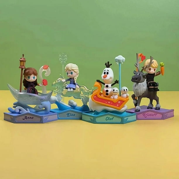 Disney Frozen Carousel Series Anna Elsa Princess Kristoff Olaf Action ...