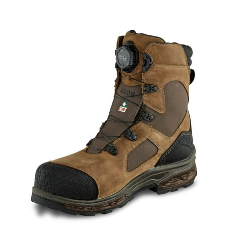 Irish Setter Work Men's Kasota Construction Shoe, Brown, 11 | Walmart ...