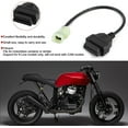 Bd2 To 4 Pin Diagnostic Adapter Cable Motorbike Adapter Motorcycle ...