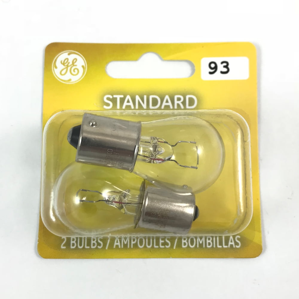 GE 93 - 13w 12v BA15s S8 Automotive Lamp - 2 Bulbs - Walmart.com