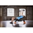 Reebok Fitness Delta Deck Multipurpose Adjustable Weight Bench Aerobic ...