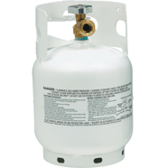 Manchester Tank 6817 - 50 lbs Steel Horizontal Gray ASME LP Gas Tank ...