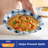 Dixie Ultra Deep Dish Disposable Paper Plates, Multicolor, 28 Ounce, 40 ...