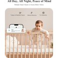 Baby 2K Video Baby Monitor, 5.5'' Baby Monitor with 360 PTZ Color ...