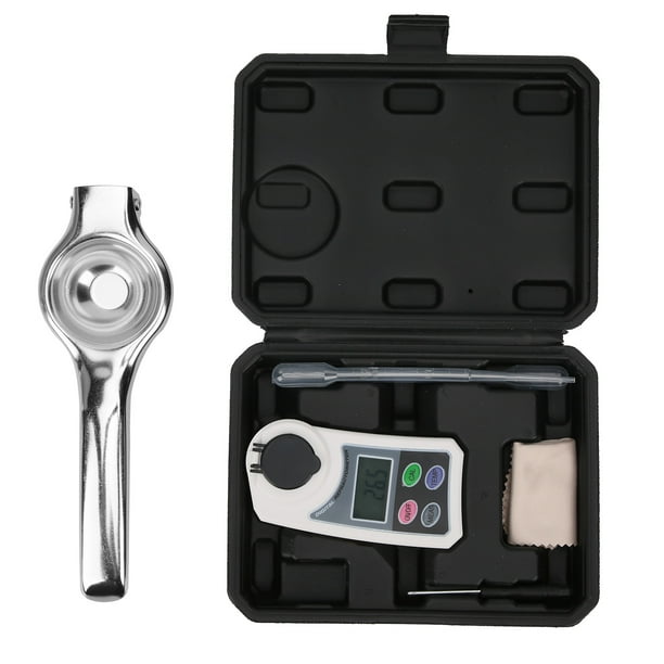 Sugar Brix Meter,Digital Brix Refractometer Portable Sugar ...