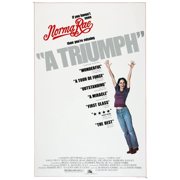 Best Posters Norma Rae Movie Poster 11Inx17In Mini Poster 11x17 Poster ...